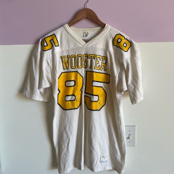Champion | Shirts | Vintage Champion Wooster Football Jersey | Poshmark